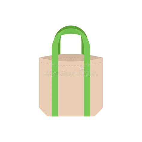 Cloth Bag International Plastic Bag Free Day Related Stock Vector