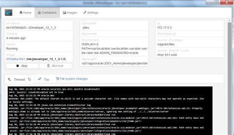 Generate Docker Containerized Run Time And Design Time For Oracle Streamexplorer Event