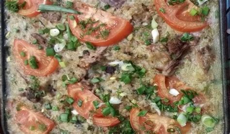 Булгур със свинско месо на фурна Моята Рецепта