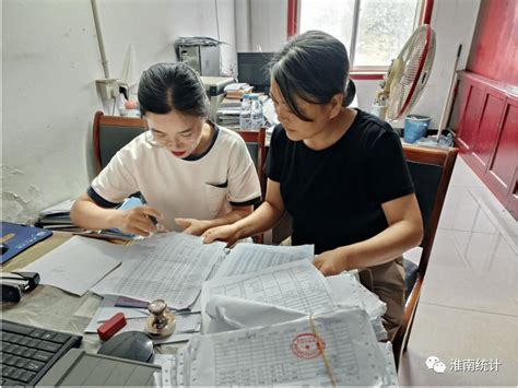 八公山区统计局深入规上工业企业进行数据核查统计基础质量过程