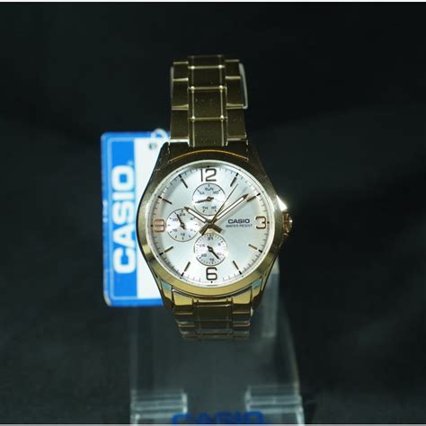 Casio นาฬิกาข้อมือผู้ชาย Standard รุ่น Mtp V301g 7a ของแท้ประกันศูนย์ 1 ปี Shopee Thailand