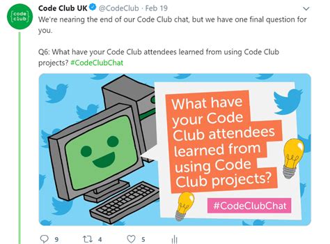 Twitter Chats 2 The Code Club Blog