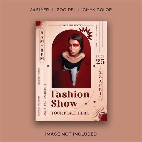 Premium Psd Fashion Show Flyer