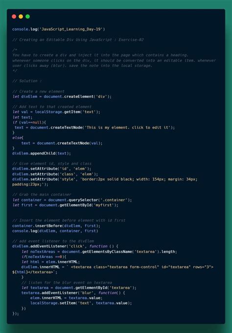 Ritika Bansal On Linkedin Day 50daysofcode Creating Editable Div