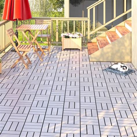 Outdoor Interlocking Deck Tiles Trumanpick 27 Pcs Deck Tiles Outdoor