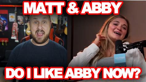 Matt Interviews Abby She Is Refreshingly Honest Abby Needs To Lead