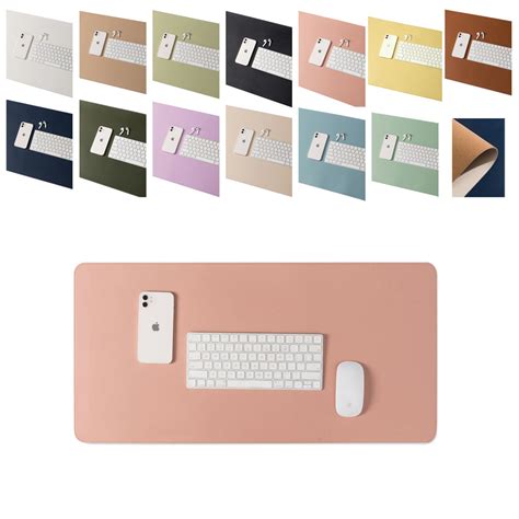 카이젠스 가죽 마우스 장패드 노트북 키보드 매트 70x30 위시버킷