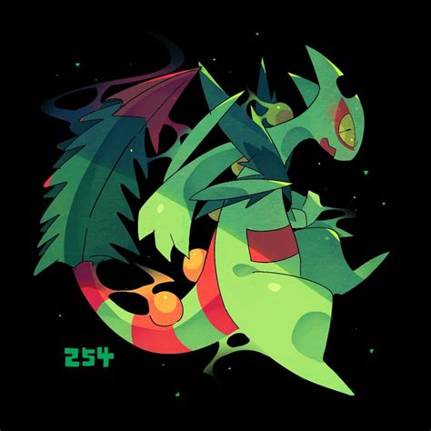 Sceptile And Mega Sceptile Pokemon Drawn By Z20240601 Danbooru