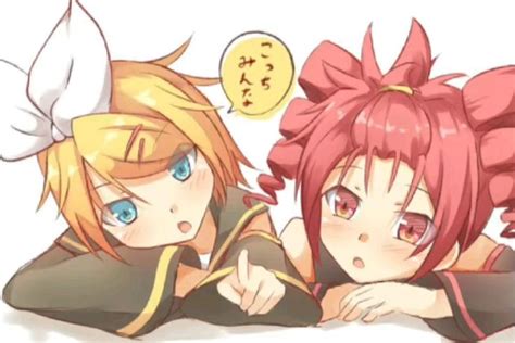 Kagamine Rin And Kasane Teto Fanart Vocaloid Vocaloid Characters