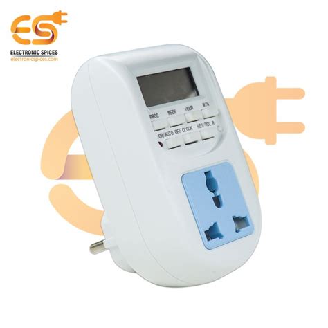 220v 240v 10a Digital Lcd Timer Socket Switch Multifunctional Plug