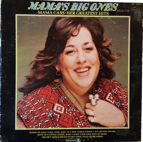 Mama Cass Elliot Mamas Big Ones Mca Usa Vinyl Lp Album 45cat