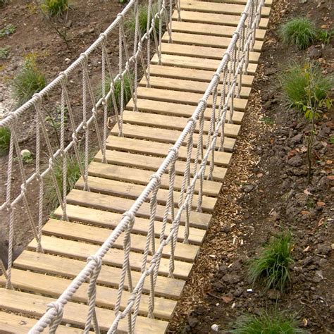 Photos For Suspended Rope Bridges — Rope Bridge Projects Uk And