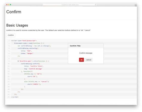 21 Best Jquery Confirm Plugins 2023 Uicookies
