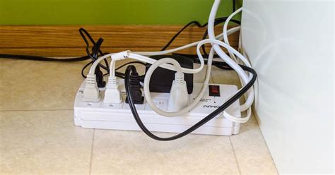 Organize Multiple Plug Ins With This Easy Inexpensive Storage Idea