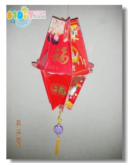多款新年红包灯笼制作 纸袋手工 巧巧手幼儿手工网