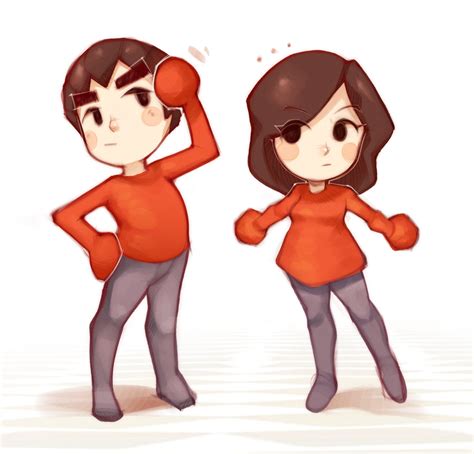 Mii And Guest Mii Nintendo Drawn By Onimiere Danbooru