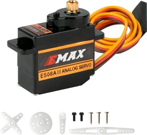 Emax Es08maii 12g Metal Gear Servo Modell Hobby Butikken Radiostyrt