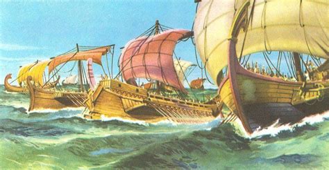 Roman Ships Warships Battleships Information For Roman Trireme