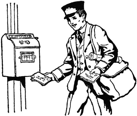 Postman Clipart Clipground