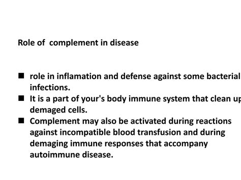 Solution Classical Pathway Of Complement System Studypool