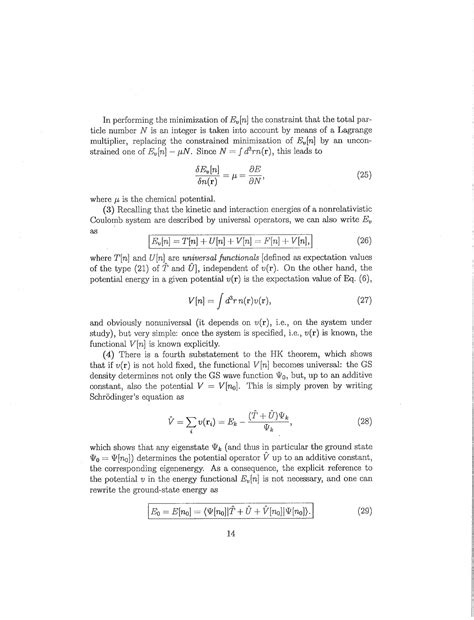 Density Functional Theory PDF