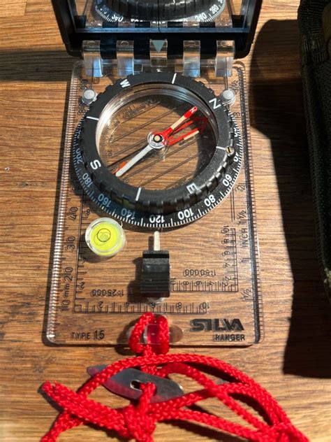 Silva Ranger Compass Type 15 With Blackhawk Compass Strobe Pouch Olive Drab Sports Equipment