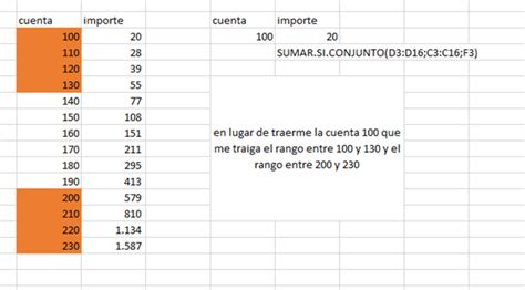 Sumar si conjunto Definir rango de suma con Fórmula Microsoft Excel Todoexpertos com