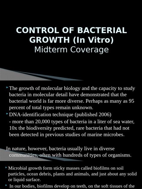 Microbiology Midterm Coverage Pdf Sterilization Microbiology Infection