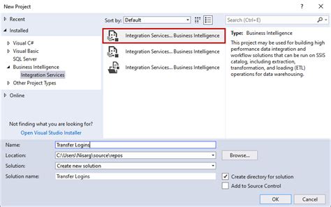 Transfer Sql Logins Between Sql Server Instances Using Ssdt 2017