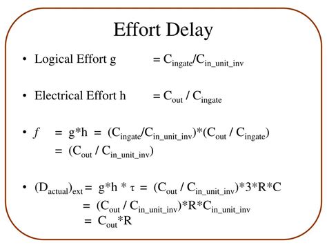 Ppt Logic Gate Delay Modeling 1 Powerpoint Presentation Free