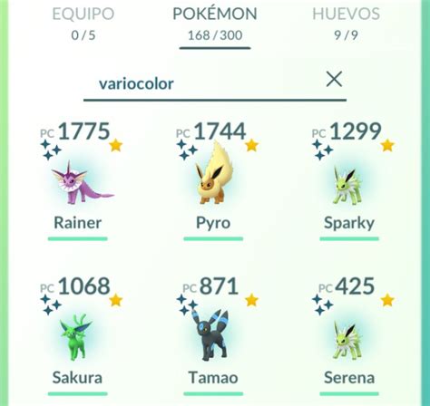 All Shiny Eevee Evolutions Pokemon Go All Shiny Eevee Evolutions Pokemon Go