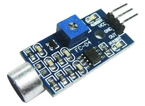 módulo sensor de sonido y voz fc 04 para arduino cuotas sin interés