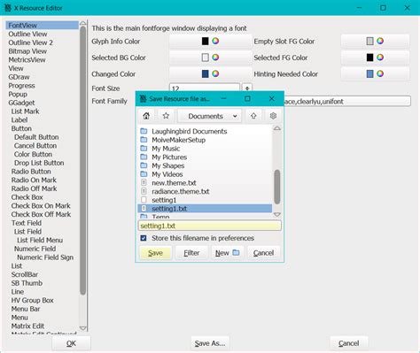 How To Change The User Interface And Display Settings In Fontforge Font Tutorials
