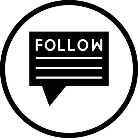 Follow Up Icon Design Illustration 50184714 Vector Art At Vecteezy
