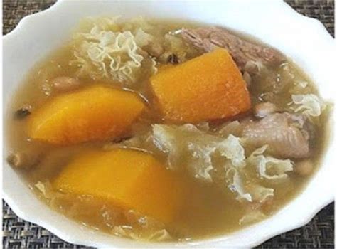 木瓜花生眉豆雪耳雞腳湯 【健脾祛濕、養顏潤燥】食譜、做法 Tang的cook1cook食譜分享