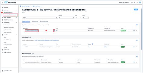 Get Started With Sap Cloud Transport Management Service Sap Tutorials