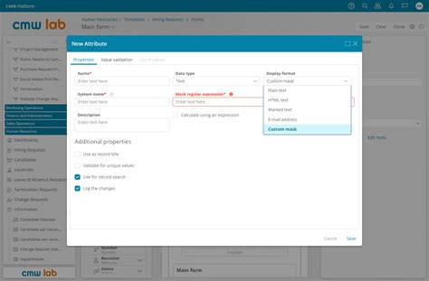 Electronic Forms For Process Automation CMW Lab