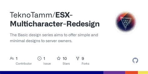 Github Teknotammesx Multicharacter Redesign The Basic Design Series Aims To Offer Simple And