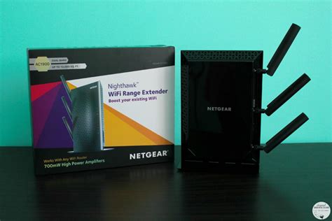 Maximize Your WiFi Connection W The NETGEAR Nighthawk AC190 WiFi Range Extender EX7000 Tech