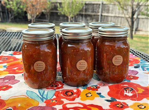 How To Make Easy Home Canned Salsa — Mommys Kitchen