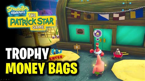 Bring A Bag Of Money To Mr Krabs Money Bags Trophy Spongebob