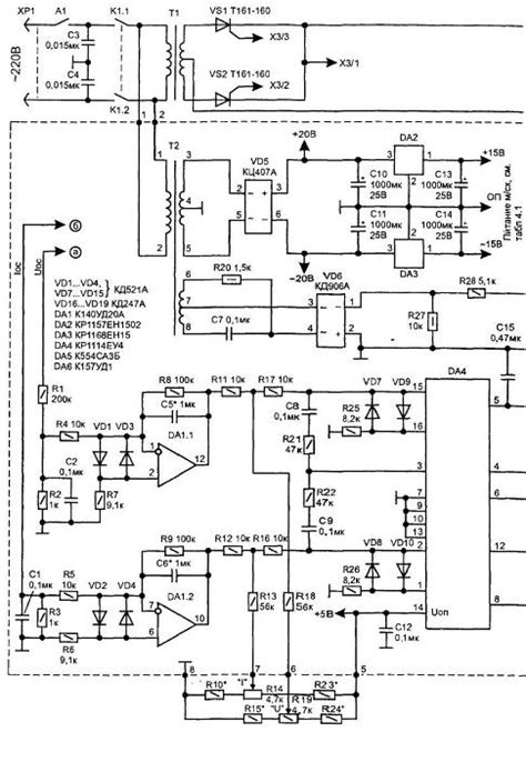 Схема зарядно пускового устройства Схемы