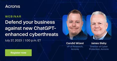 Acronis On Linkedin Ai Cyberthreat Cyberprotection Chatgpt