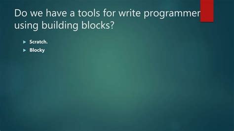 Learning Basic Programming Principles Through A Game Pptx