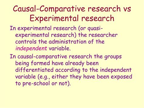Ppt Correlational And Causal Comparative Research Powerpoint Presentation Id 1272166