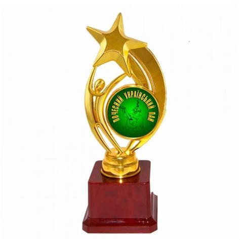 Подарований нагородний статуетка почесний український пан зірковий час подарунок — ціна 370
