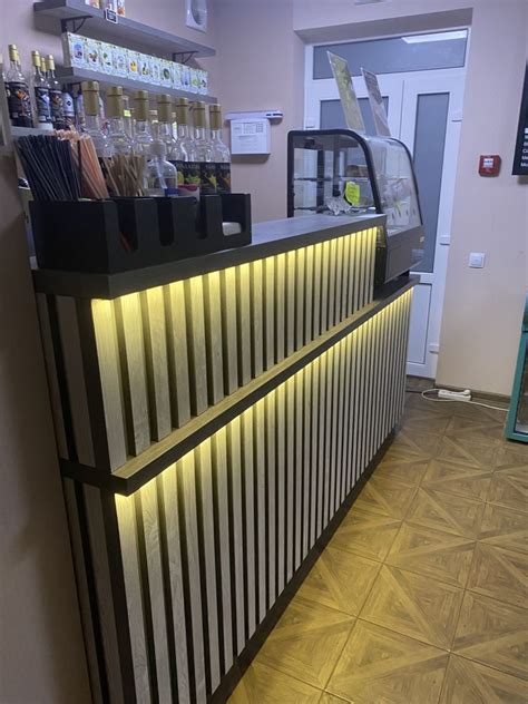 Барна стійка з підсвіткою 30 000 грн Кухонні меблі Чернігів на Olx