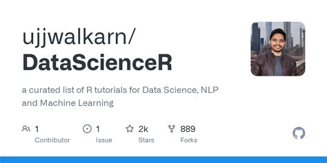 Github Ujjwalkarndatasciencer A Curated List Of R Tutorials For Data Science Nlp And