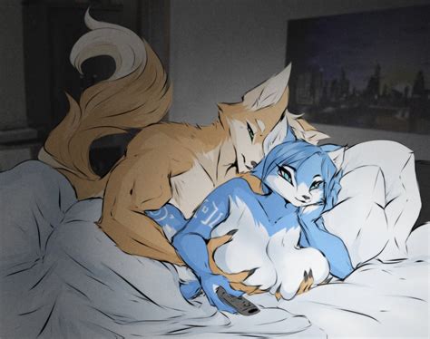 Rule 34 Big Breasts Breasts Dullvivid Female Fox Mccloud Furry Krystal Star Fox 7540799