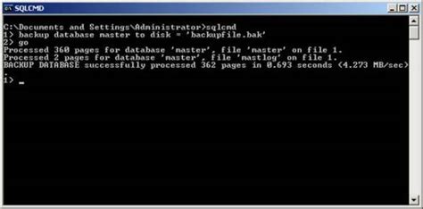 Backup And Restore Databases Using Msde